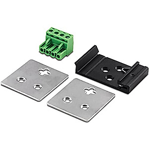 TRENDnet Hardened Industrial 100/1000 Base-T to SFP Media Converter, DIN-Rail and Wall Mount Hardware Included, Multi Or Single Mode Fiber, Power Supply Sold Separately, Black, TI-F11SFP