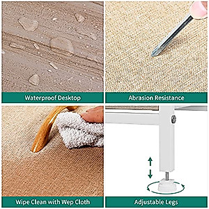 YITAHOME Fabric Dresser with 8 Drawers, TV Stand for Bedroom, Living Room, Hallway, Closets & Nursery - Sturdy Steel Frame, Wooden Top & Easy Pull Fabric Bins (Beige)