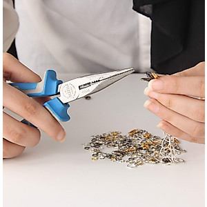 CROFOYO 6 Colors 930 pcs Jewelry Findings Kit Nickel-Free with 12mm Lobster Clasps and 5mm Open Jump Rings for DIY Craft Necklace Bracelet Jewelry Making