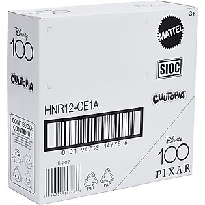 Mattel Disney100 Finding Nemo Cuutopia Plush Toys 4-Pack, Collectible Set of Soft 5-Inch Pillow Dolls Inspired by Fan-Favorites Nemo, Dory, Squirt & Bruce