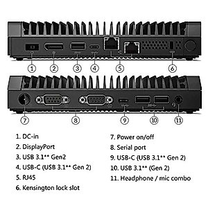 Lenovo ThinkCentre M70q Gen 4 MFF Tiny 1L Mini PC Business Desktop Computer, 13th Gen Intel 16-Core i7-13700T up to 4.9GHz, 4GB DDR4 RAM, 2TB PCIe SSD, WiFi 6, RJ45, HDMI, Windows 11 Pro Vent-HEA