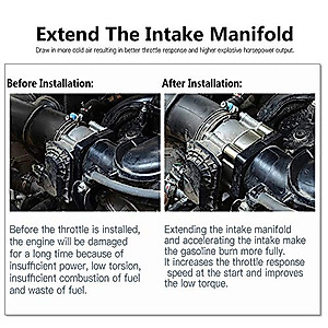 NICECNC Red Throttle Body Spacer Compatible with Dodge Charger Challenger Durango Grand Caravan Journey 3.6L V6 2011-2015,See Fitments