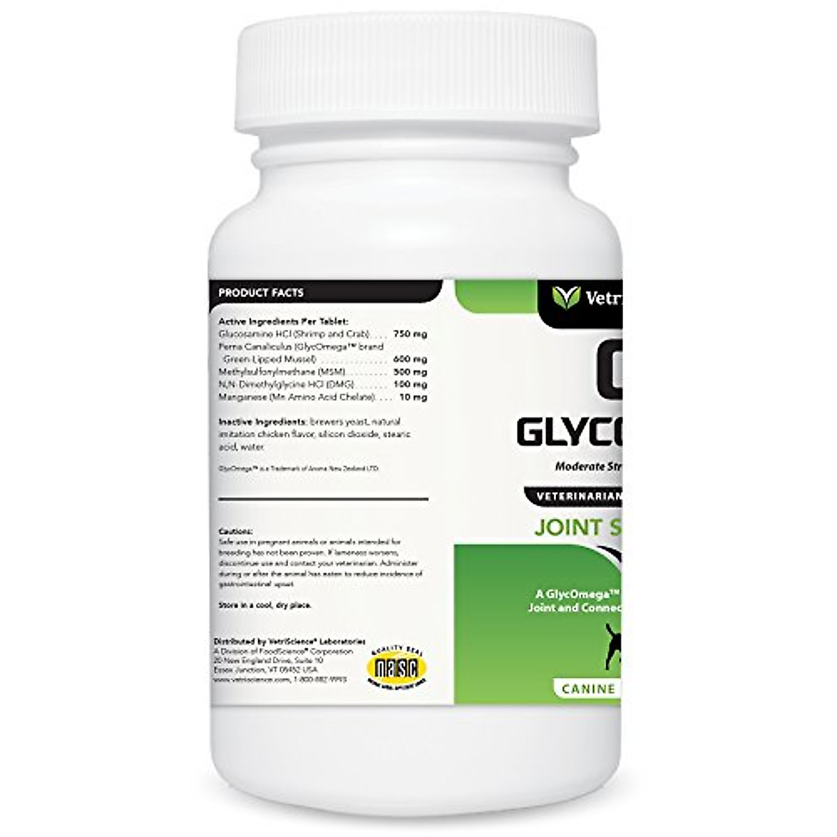 VETRISCIENCE Glyco Flex® 2 Hip and Joint Supplement for Dogs, Chewable Tablets (2 pack)