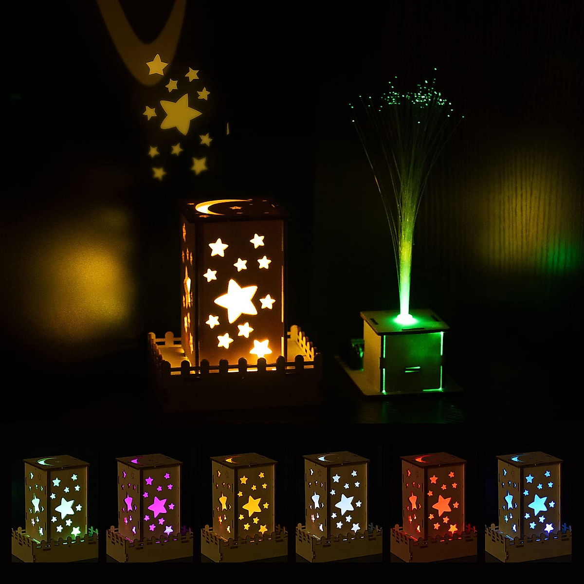 10 in 1 STEM Building Kits for Kids Age 8-12, Wood Crafts for Boys and Girls Age 6-8, 3D Wooden Puzzles Woodworking Robot Model Stem Projects for 6 7 8 9 10 11 12 Years Old