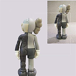 8-Inch Kawed Model Art Action Figure, Collectible Ornaments Model Toy Easter/Christmas/Birthday for Party, Gift Home Decoration (Grey)