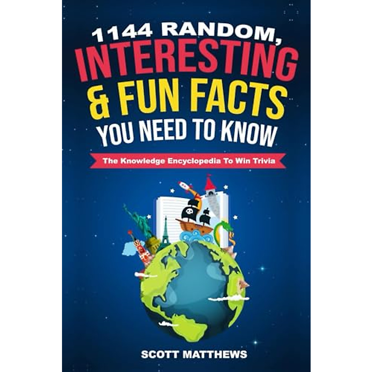 1144 Random, Interesting & Fun Facts You Need To Know - The Knowledge Encyclopedia To Win Trivia (Amazing World Facts Book)