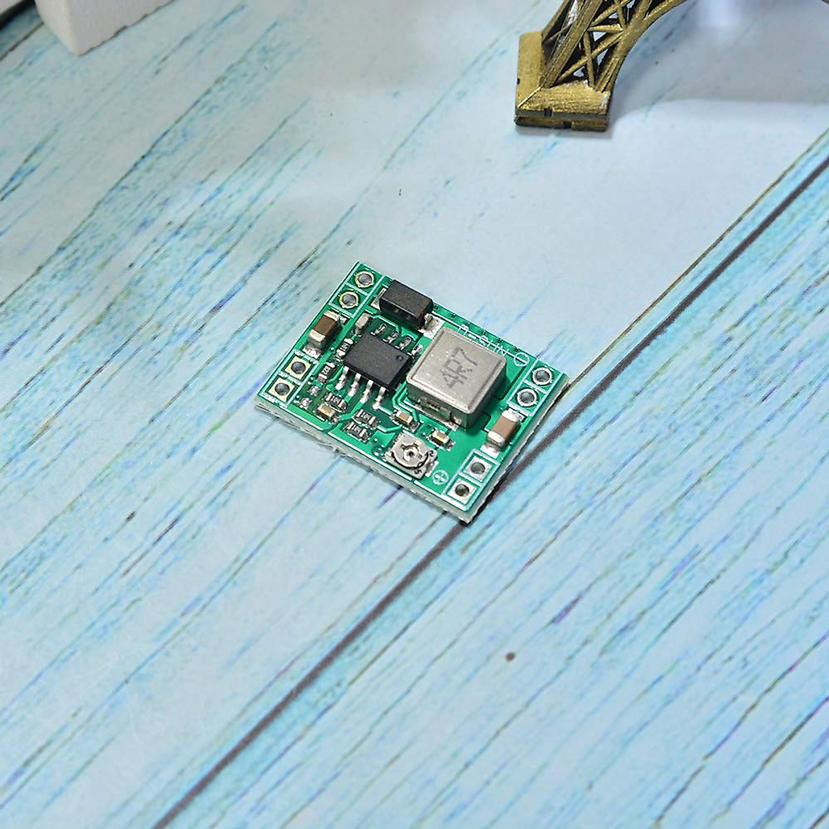 Comimark 11 Pcs Mini MP1584EN DC-DC Buck Converter 3A Power Adjustable Step Down Mod D4M3