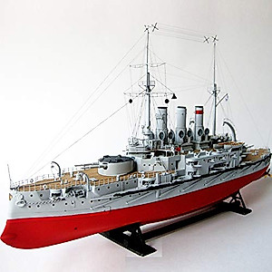 AEVVV Russian Battleship Potemkin Prince of Taurida Russia Empire Navy - Ship Model Kit Scale 1/400 Assembly Instructions in Russian Language