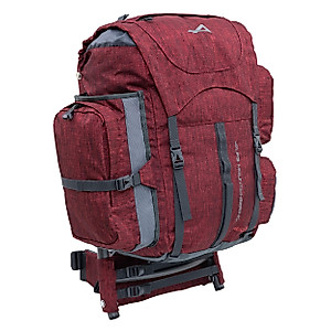 ALPS Mountaineering Rock 34L, Heather Red/Gray, 34 Liters