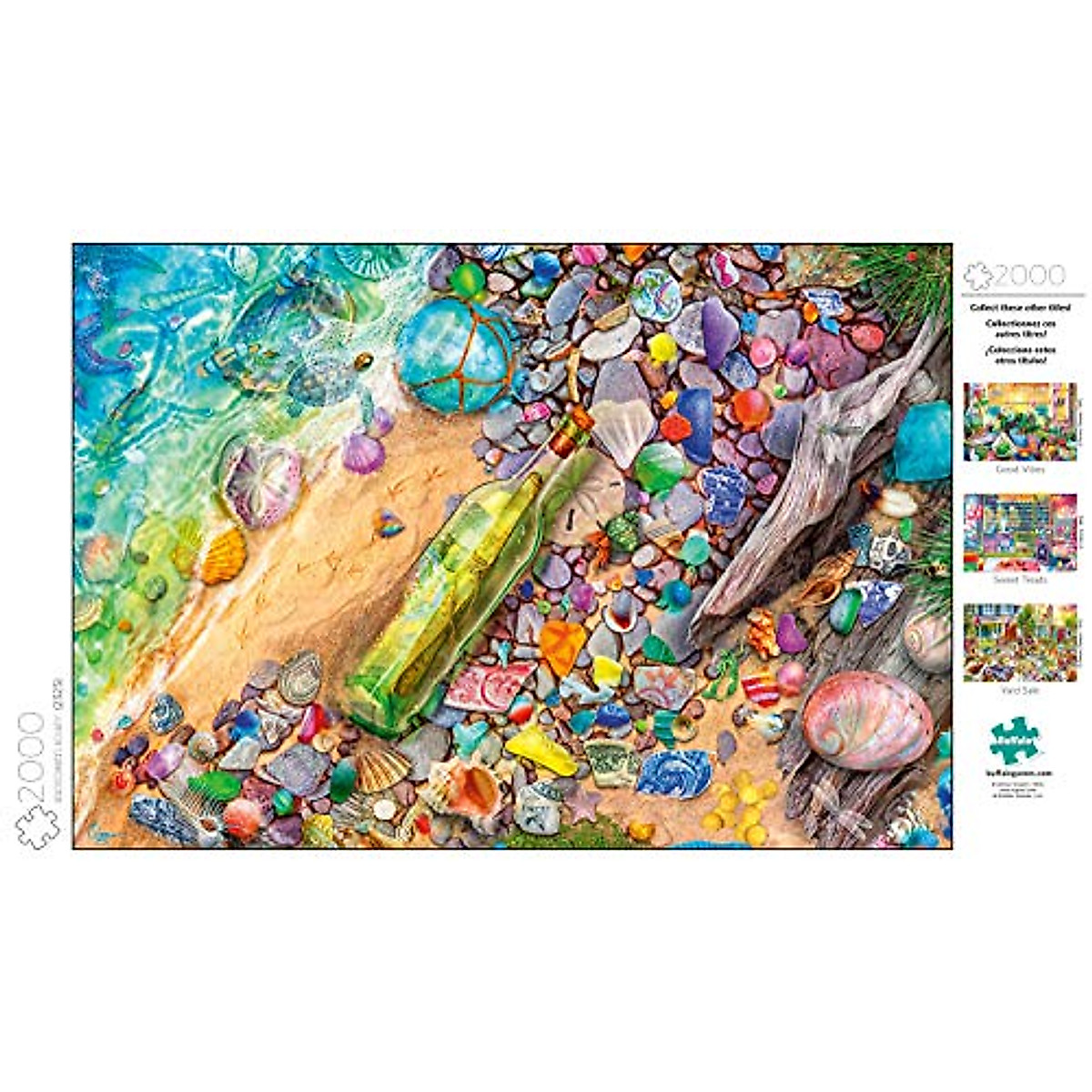 Buffalo Games - Beachcombers Bounty - 2000 Piece Jigsaw Puzzle