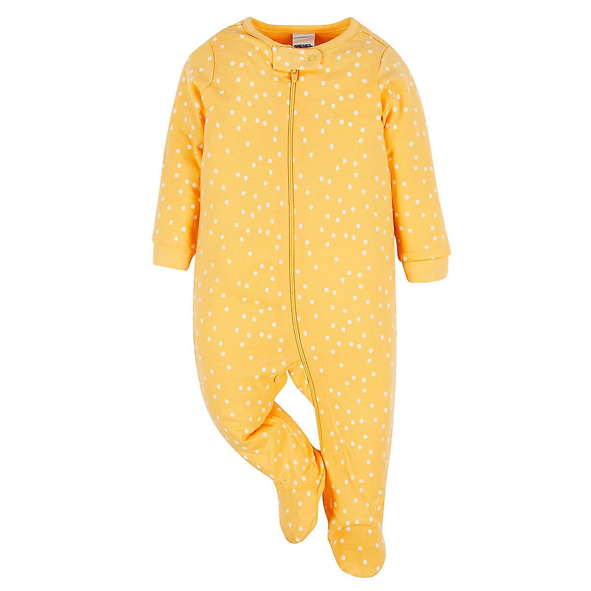Onesies Brand Baby Girl's 4-Pack Sleep 'N Play Footies Multi Pack, Fox, 3-6 Months