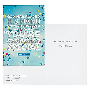 Birthday Inspirational Boxed Cards - Max Lucado - God Made You