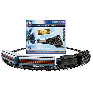 Lionel The Polar Express Ready-to-Play Set, Battery-Powered Berkshire-Style Model Train Set with Remote