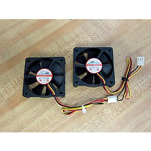 EVERCOOL EC6015M12CA with 3 PIN Connector, 60X60X15MM, Medium Speed, 12 Volt Fan