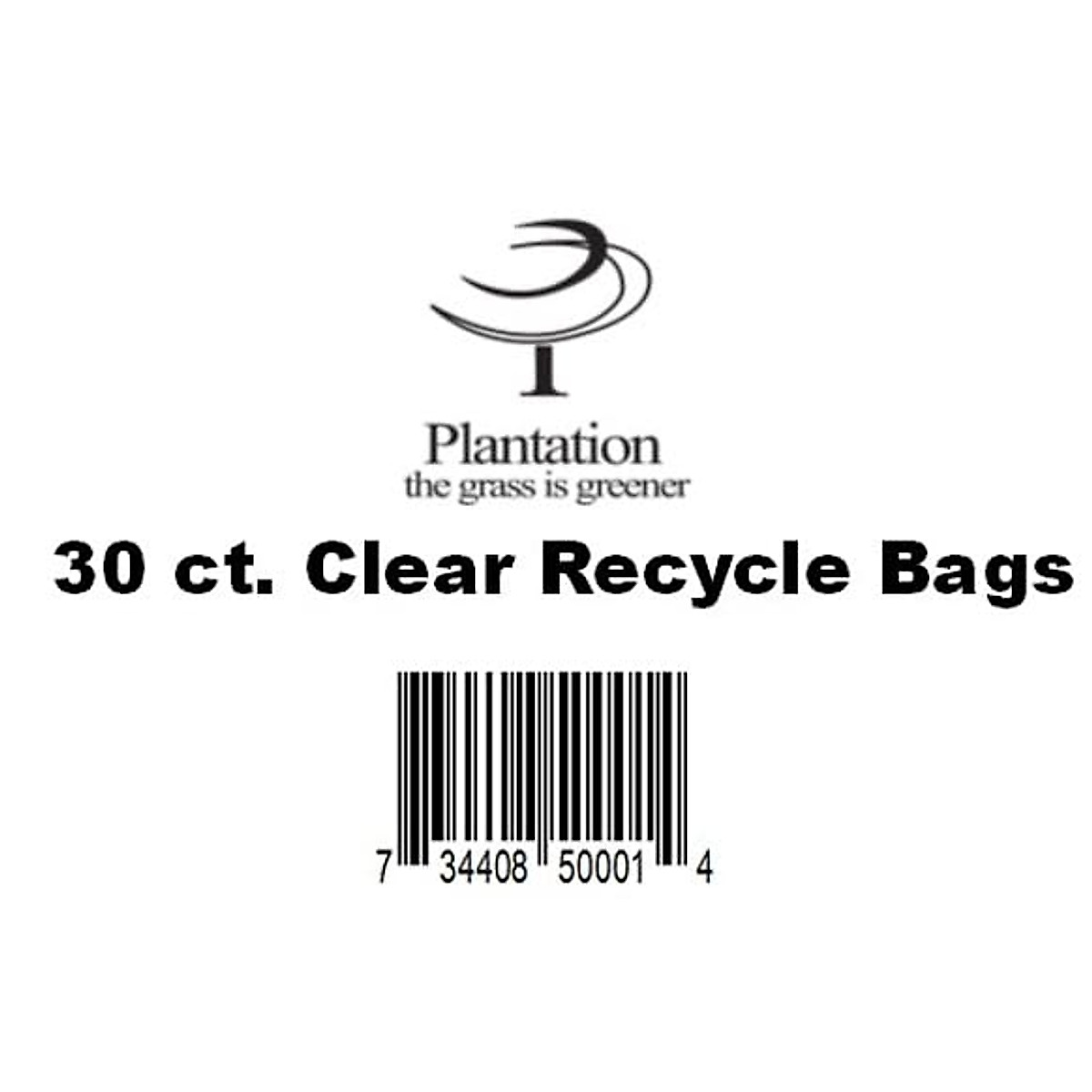 City of Plantation Clear Recycling Bags
