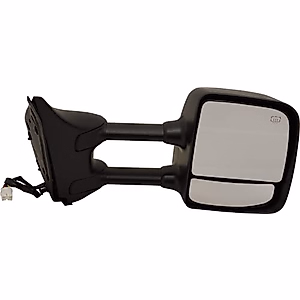 Garage-Pro Mirror Compatible With 2004-2015 Nissan Titan Towing Passenger Side, Heated, Power Glass, Blind Spot Glass