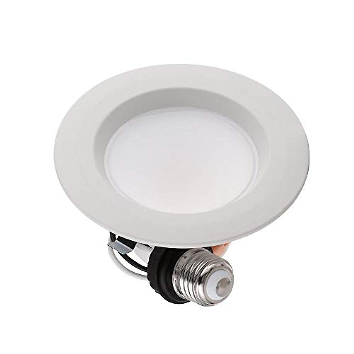 (4 - Pack) Commercial Electric 4 in. Color temperature Integrated LED Recessed Trim