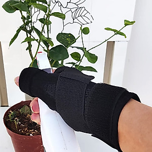 Thumb Wrist Support Brace, Breathable Wrist Braces Splint with Adjustable Straps for Arthritis, Tendonitis, Sprained, Comfortable Reversible Wrist Stabilizer for Carpal Tunnel Thumb Joint Pain Relief