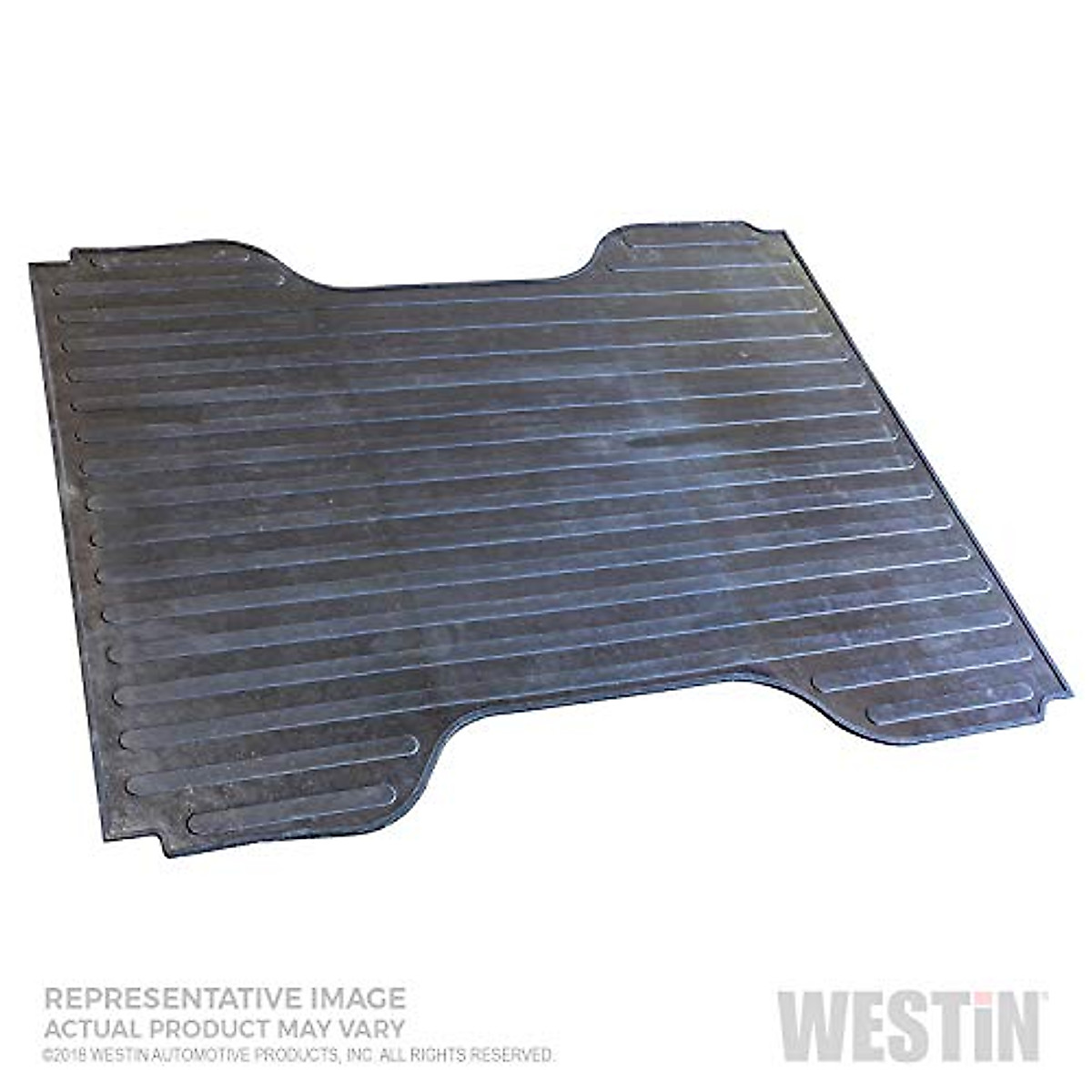 Westin 50-6135 Black Rubber Truck Bed Mat fits 1999-2016 F-250 F-350 Super Duty (8' Bed)