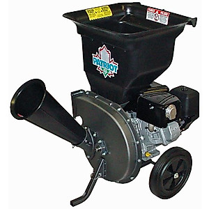 Patriot Products CSV-3100B 10 HP Briggs & Stratton Gas-Powered Wood Chipper/Leaf Shredder