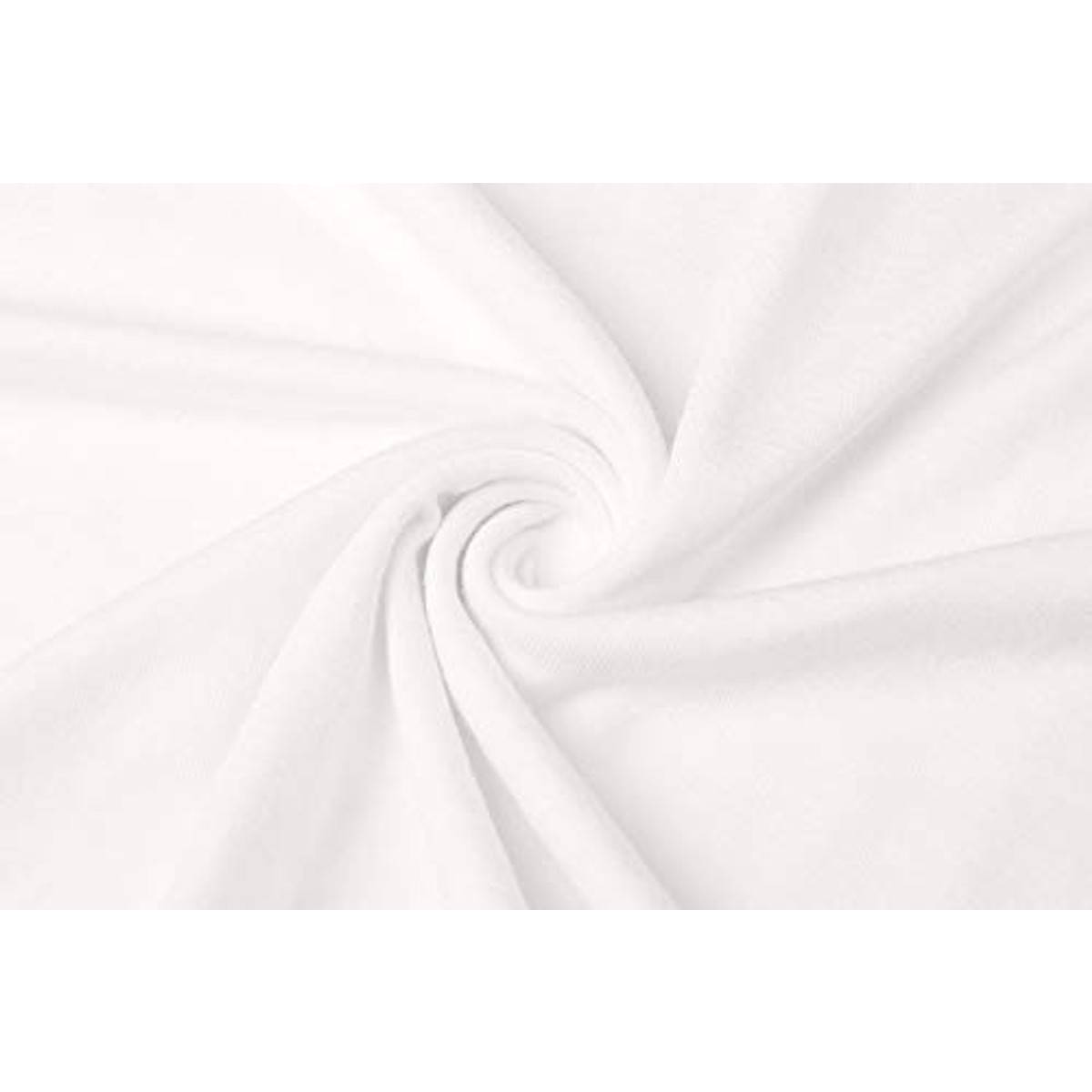 JomeDesign Womens Tops Short Sleeve Side Split Casual Loose Tunic Top White X-Large