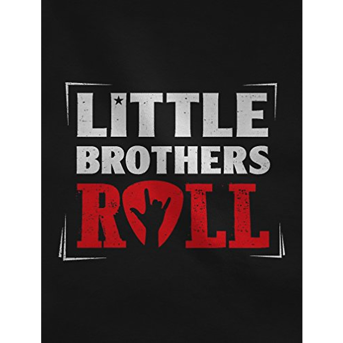 Tstars Rock N Roll Sibling Matching Outfits Siblings Big Sister Little Brother Shirts Outfits - Sis Rock/Bro Roll Baby NB/Kids 3T