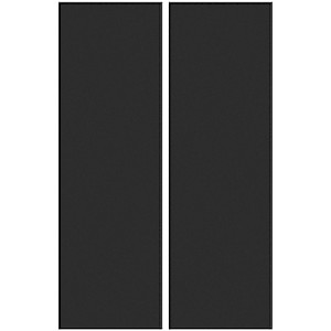 Tinlade 2 Pcs G10 Knife Handle Spacer Material 6.3 x 2 x 0.04 Inches G10 Sheet Knife Handle Liners for Knife Scales Slabs Making Supplies (Black)