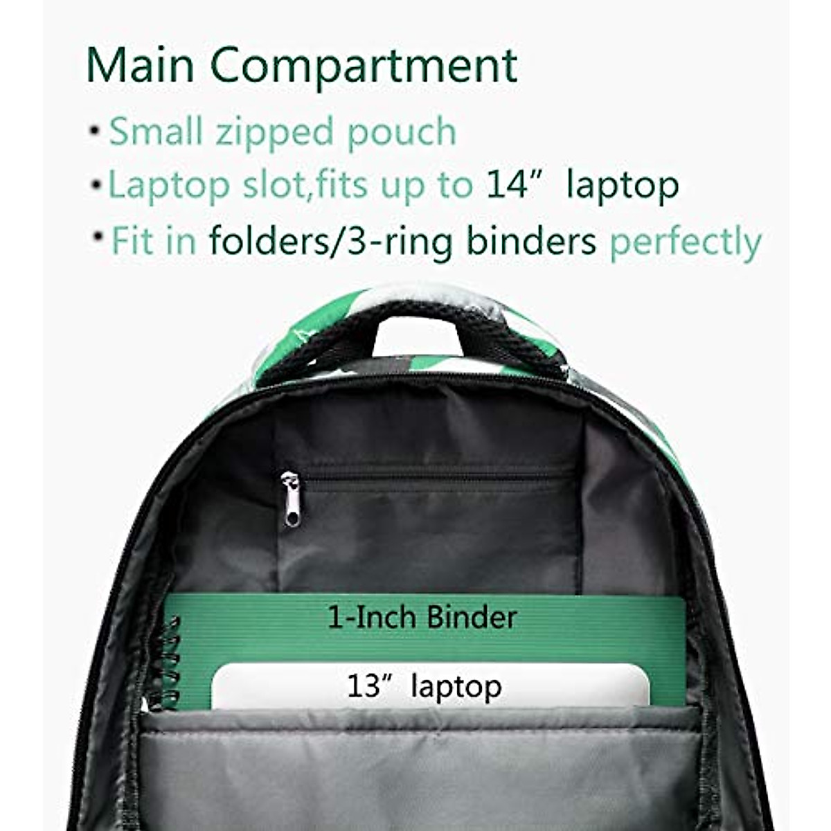 Boys School Backpack for Kids Elementary Middle School Bags for Teens Childs Camouflage Primary Book Bags Lightweight Durable Gifts Fourth Fifth Sixth Grade 17 Inch Ages 4.5.6.7.8.9.10 (Green)