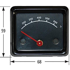 Music City Metals 21216 Stainless Steel Heat Indicator Replacement for Select Phoenix Gas Grill Models