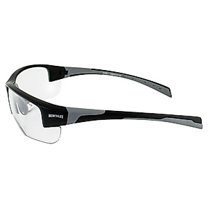 Global Vision Hercules 7 24-Hour Photochromic Bifocal +2.0 Lens Safety Glasses Clear to Smoke Z87.1