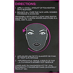 L'Oreal Paris Makeup Infallible Blend Artist Makeup Blender Sponge, 0.8 oz