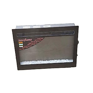 Fireplace - 26" - Flat Front - Elfire - RV26D80M-C1 - w/Crystal Ember Bed & Remote, Suggested Replacement for EF-30B