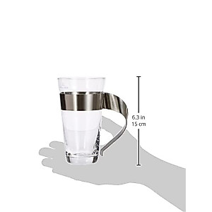 Villeroy & Boch New Wave Glass Latte Macchiato, 10 oz, Clear