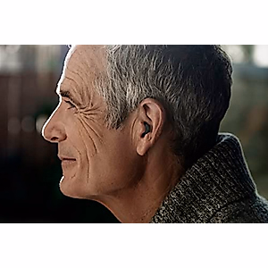 Sony CRE-C10 Self-Fitting OTC Hearing Aid for Mild to Moderate Hearing Loss, Black