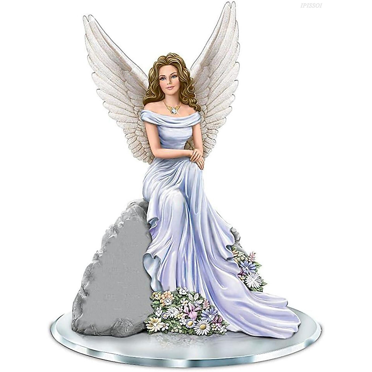 IPISSOI DIY 5D Angel Girl Diamond Painting Kits for Adults Full Round Drill Lady Diamond Art Painting Gem Art Craft for Home Wall Decor Gift 12 x 16 Inch
