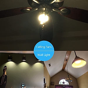 LED Puck Light Bulb with E26 Screw, Ultra Mini Flat Light Bulb, 10W(75W Equivalent), Dimmable, 1100LM, 3000K, 120V, E26 Medium Base, ETL Listed, Low Profile Squat E26 Bulbs for Lamp. (3000K, 2 Pack)