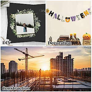 LOYORTY 2PCS 12 x 12 x 1/16(0.06") Inch Anodized Aluminum Sheet, 5052 Black Aluminum Engraving Blanks, 1.5MM Thin Metal Plates for Laser Engraving, Crafting, DIY, House Decoration