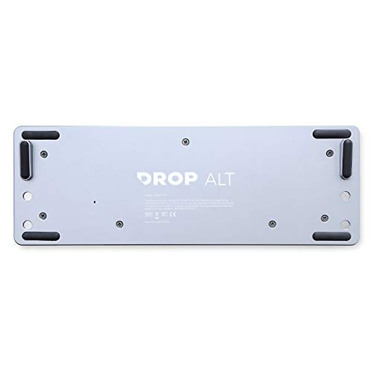 Drop ALT Mechanical Keyboard — 65% (67 Key) Gaming Keyboard, Hot-Swap Switches, Programmable Macros, RGB LED Backlighting, USB-C, Doubleshot PBT, Aluminum Frame (Halo True, Gray)