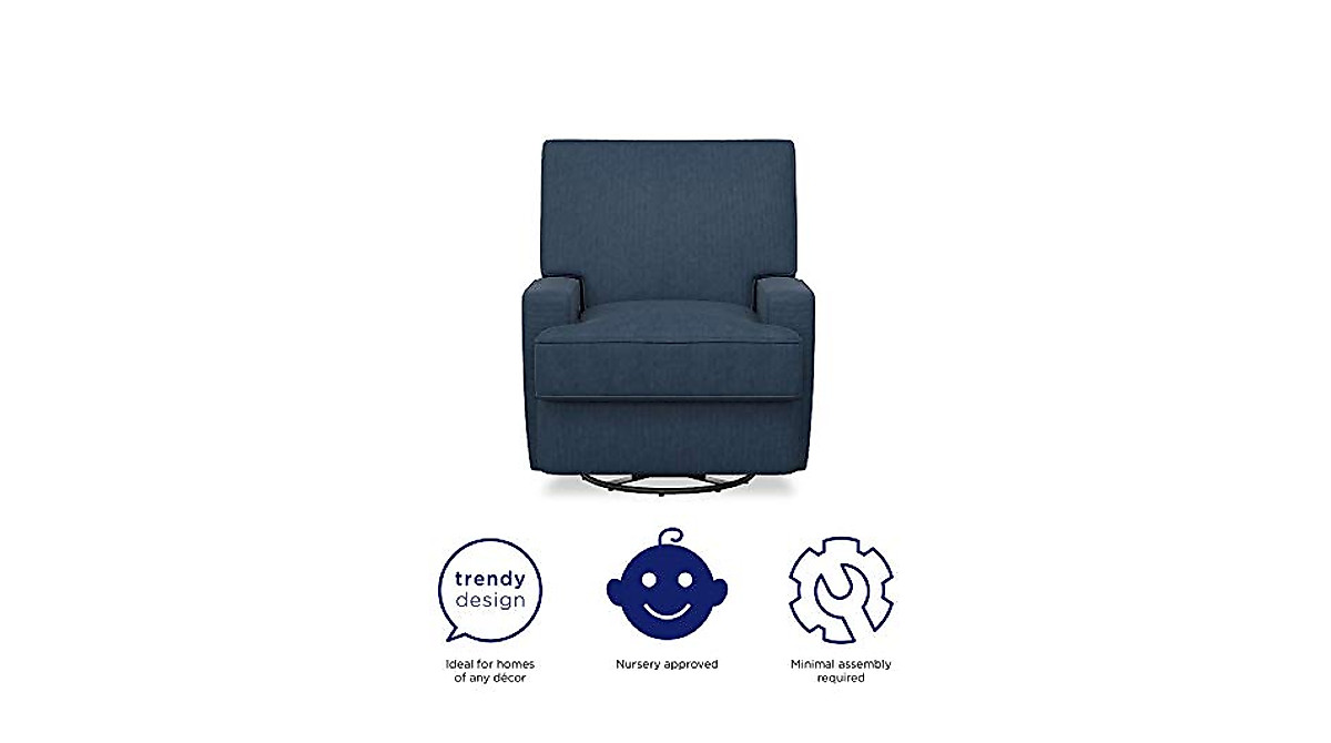 Baby Relax Rylan Swivel Glider Chair - Comfort & Style