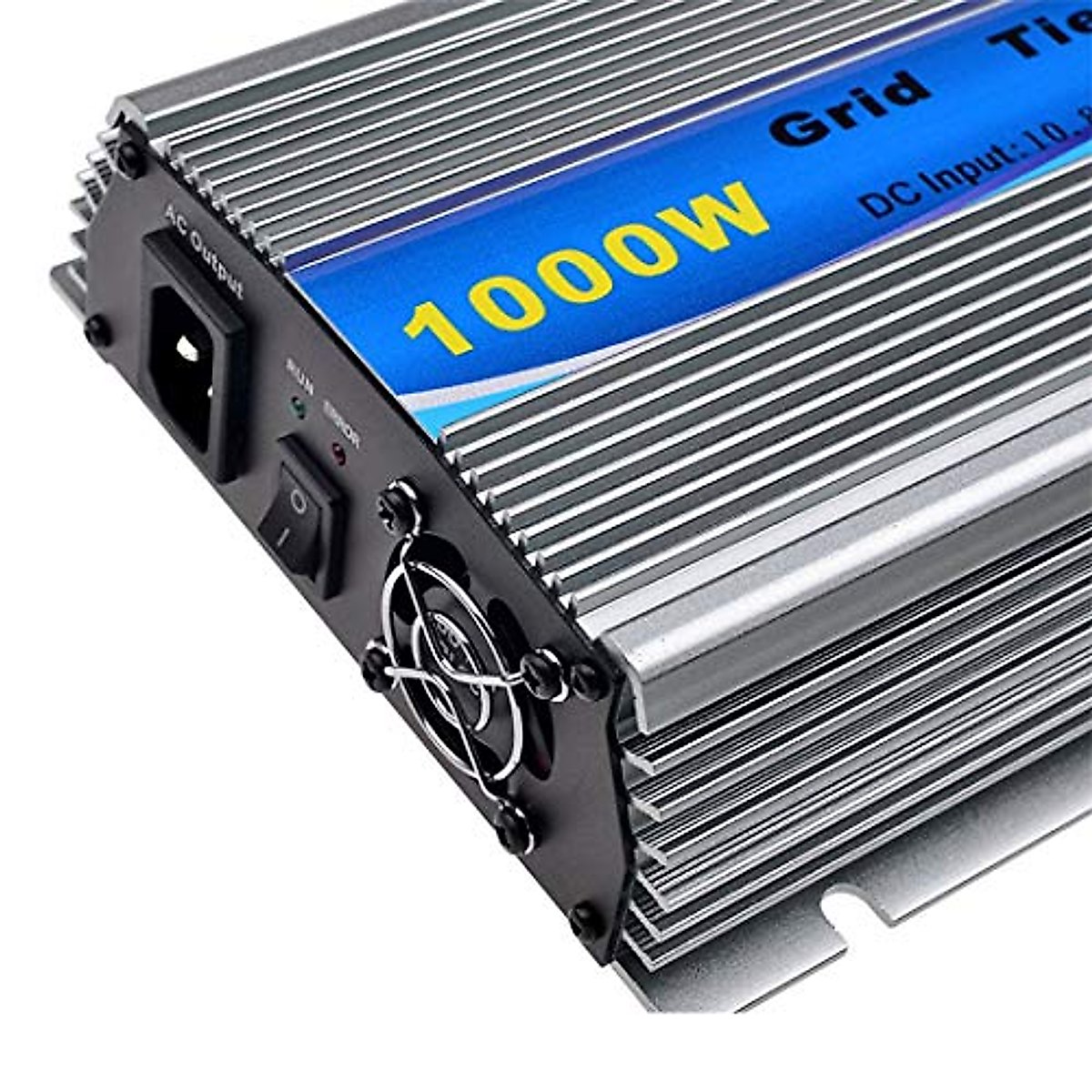 EpRec 1000W on Grid Tie Inverter MPPT Stackable Pure Sine Wave DC30-45V to AC90V-140V Output for 36V Solar Panel