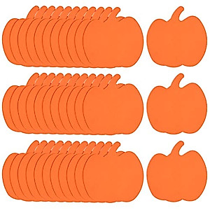50pcs Foam Halloween Pumpkins Halloween Crafts Kit Foam DIY Pumpkin Decorating Pumpkin Shaped Foam Large Halloween Foam Pumpkin Craft Kit for Halloween Kids DIY Crafts Party Decorations,6inch