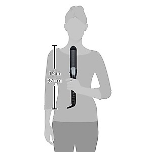 INFINITIPRO BY CONAIR Tourmaline 1 1/2-Inch Ceramic Curling Iron, 1 ½ inch barrel produces soft waves – for use on medium and long hair