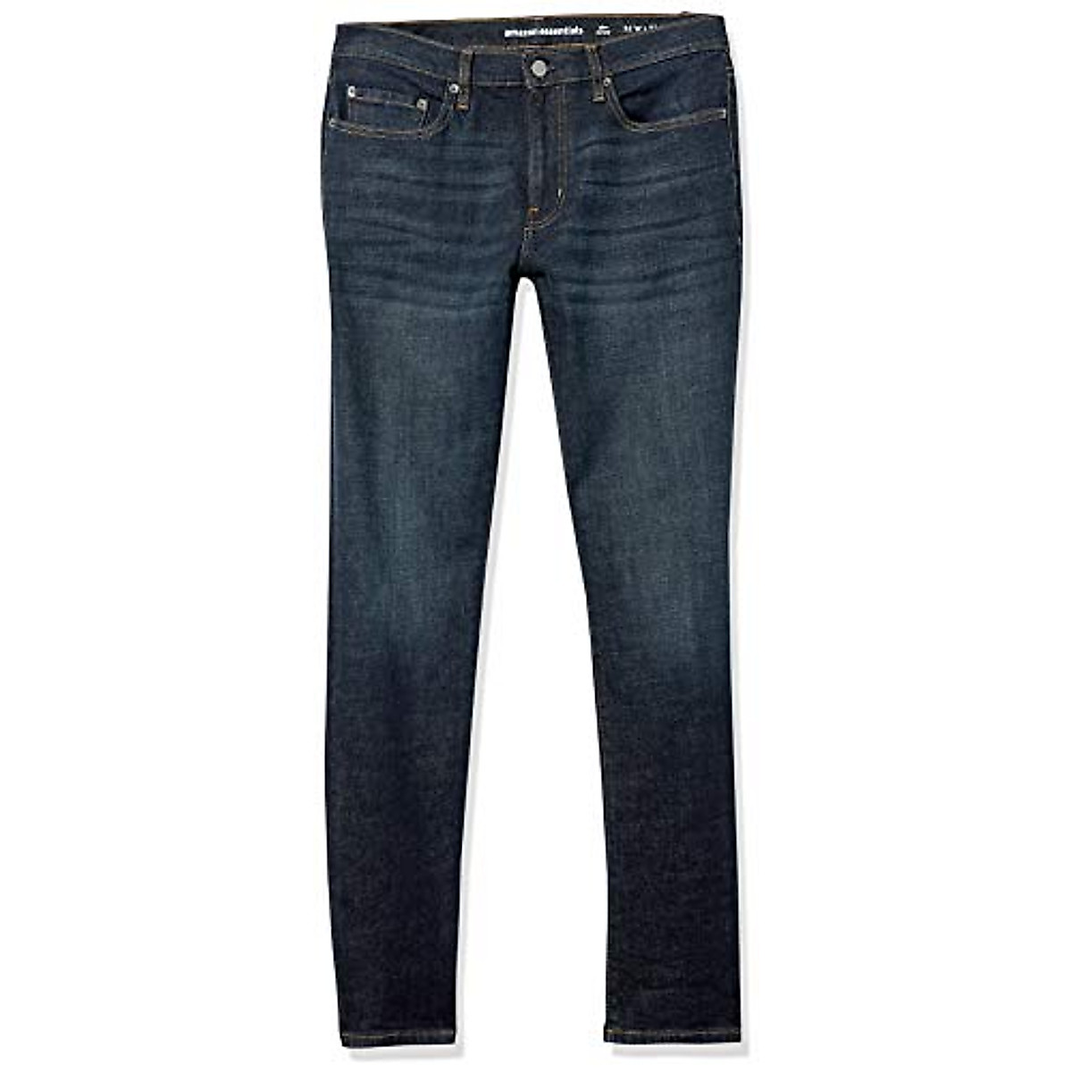 Amazon Essentials Men's Slim-Fit Jeans, Dark Indigo, 36W x 28L