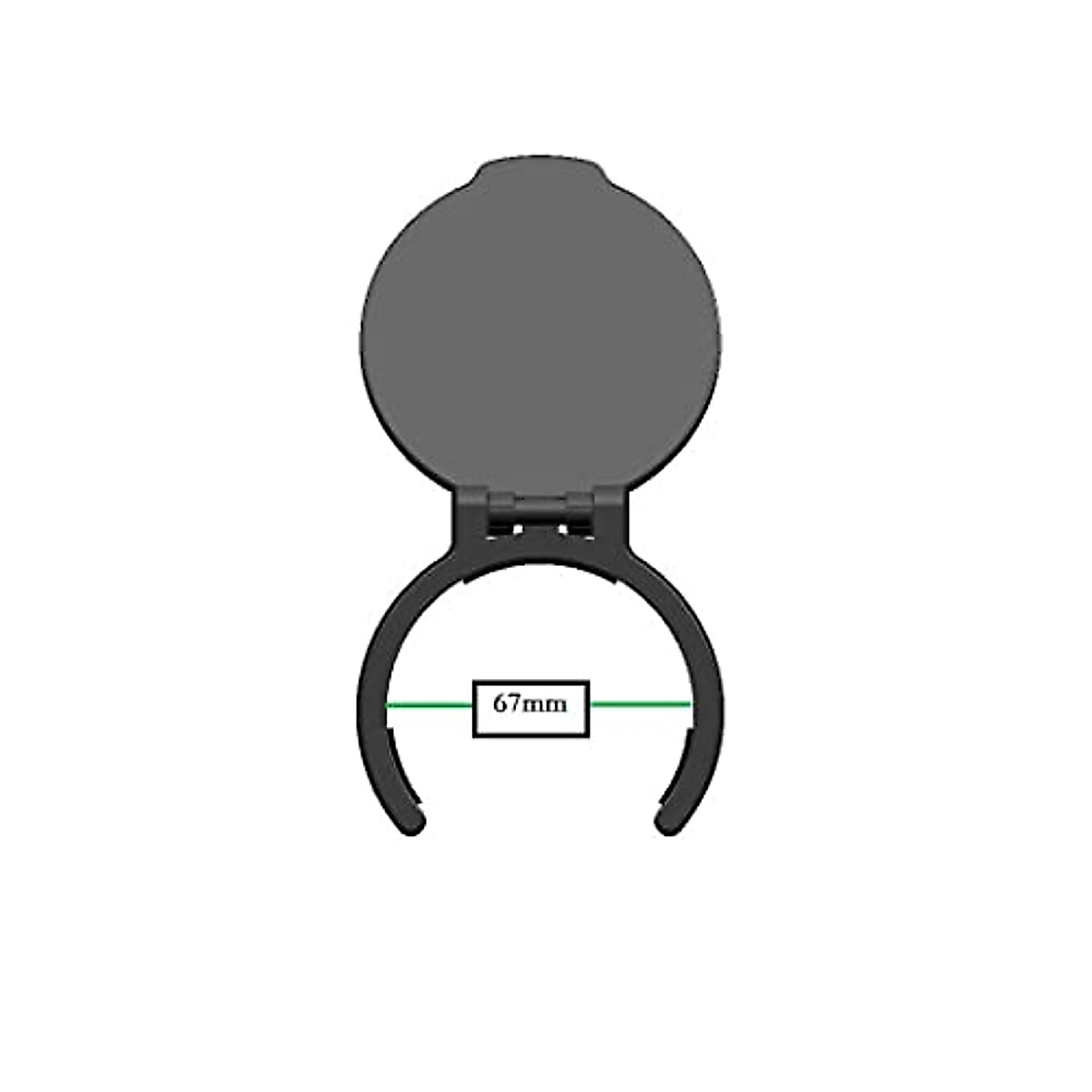 LZYDD Webcam Privacy Shutter Protects Lens Cap Hood Cover/Shell Case for Razer Kiyo X and Kiyo Pro Streaming Webcam (Upgraded)