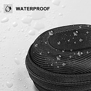 Fintie Carrying Case for Google Pixel Buds Pro (2022) / Pixel Buds A-Series (2021) / Pixel Buds 2 (2020) - Protective Hard EVA Shockproof Storage Portable Travel Cover Bag with Carabiner, Black