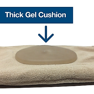 ZenToes Ankle Bone Protection Socks Malleolar Sleeves with Gel Pads for Boots, Skates, Splints, Braces - 1 Pair