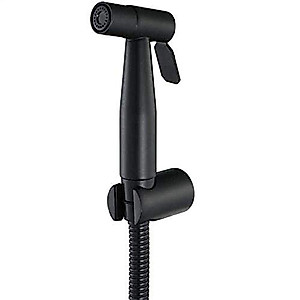 JIYTG Bidet Shower Kit Bidet Muslim Shower tap into a Shower or Bidet Toilet Spray Gun Inlet Pipe Full Set of Booster Spray Guns Showerheads