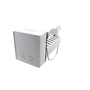 KITCHEN BASICS 101: 241798224 Ice Maker Replacement for Electrolux Frigidaire Kenmore Sears Refrigerator 241642511 241798201 241798231, 241642501, 5304445222, 5304456669(Refrigerator, Ice Maker ONLY)