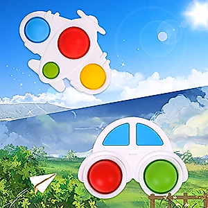 Maydolly Baby Toy for Toddler Kids Ages 6 Months and Up, Kids Sensory Toys Silicone Flipping Board Early Educational Toddler Baby Toy