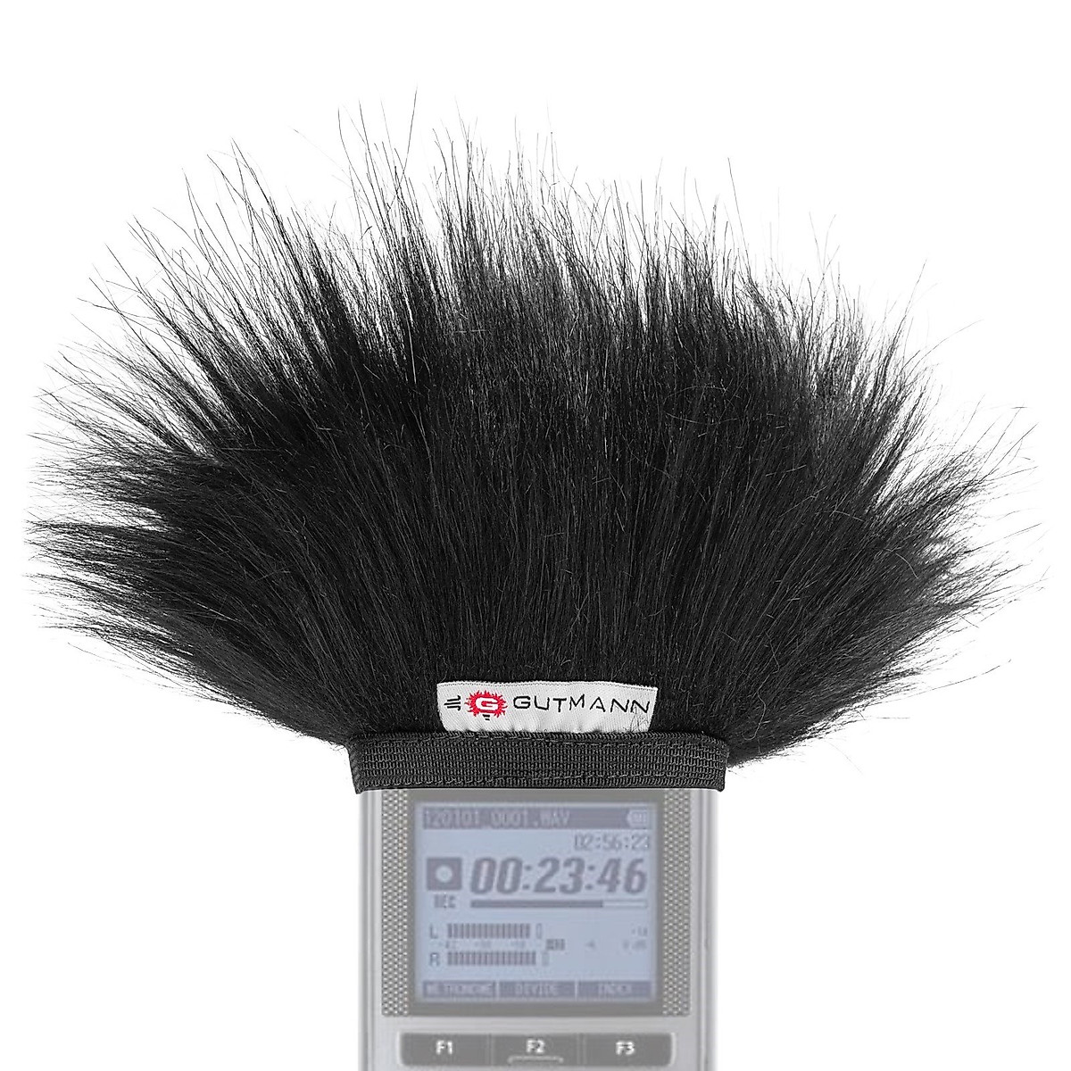 Gutmann Microphone Fur Windscreen Windshield for Olympus LS-P1 / LS-P2 / LS-P4 | Made in Germany